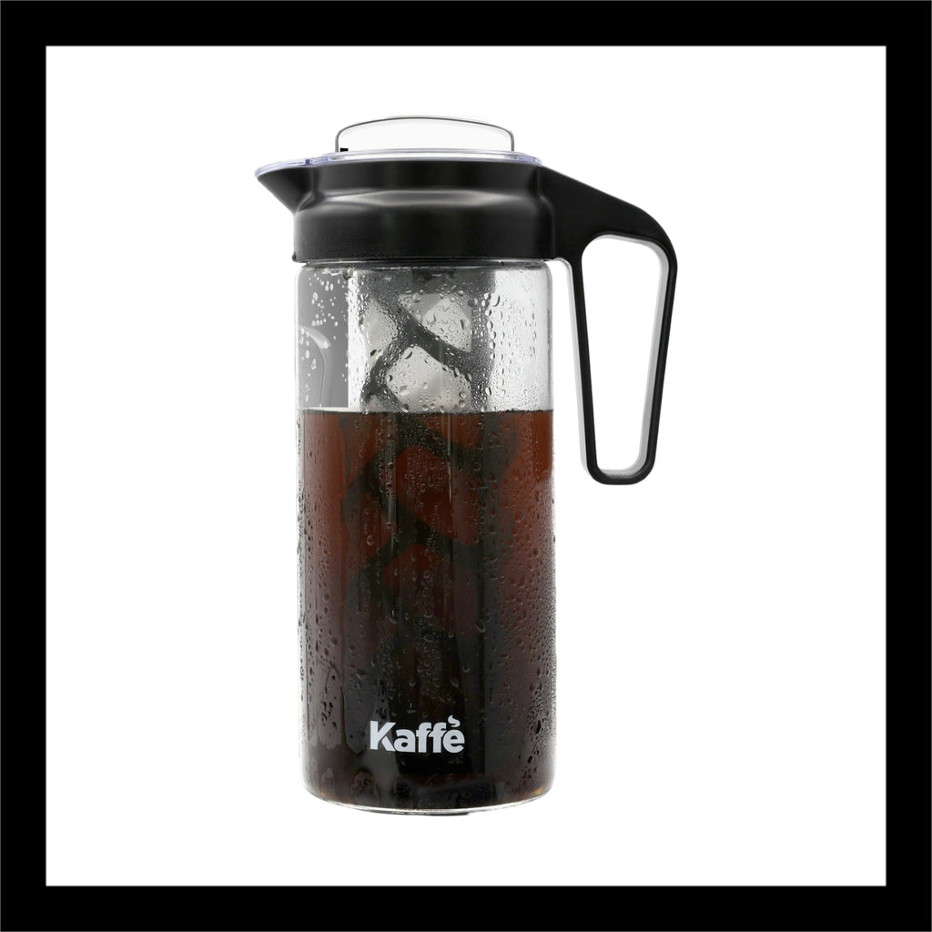 Kaffe Cold Brew Coffee Maker – 1.3L Glass Pitcher for Smooth Coffee – Paisley Candle and Home